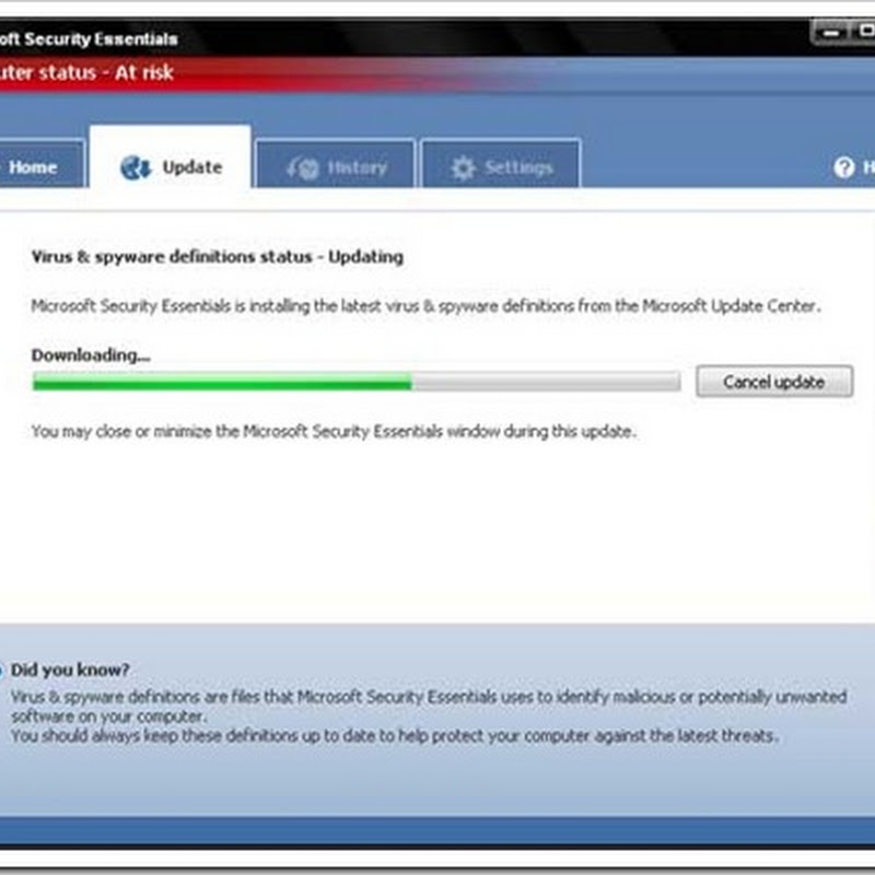 Free Download Anti Virus "Microsoft Security Essentials" Final ...